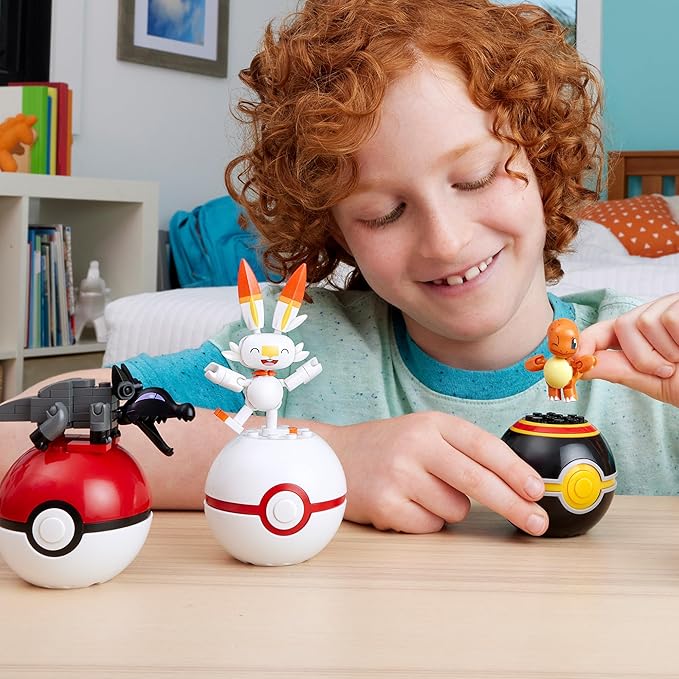 Mega Bloks Pokemon Core Fire Type Trainer Team (Sold Separately Subjec ...