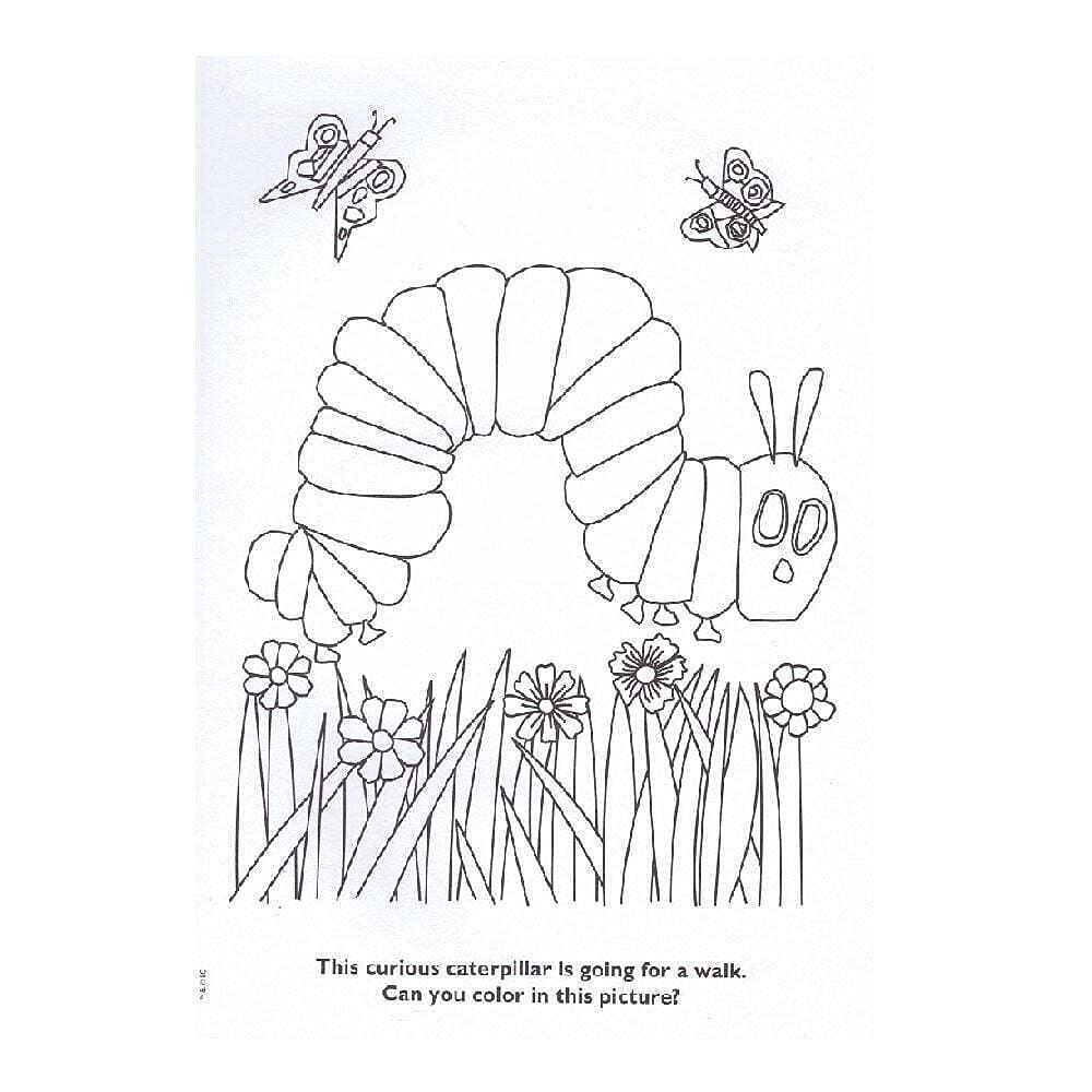 world of eric carle coloring pages