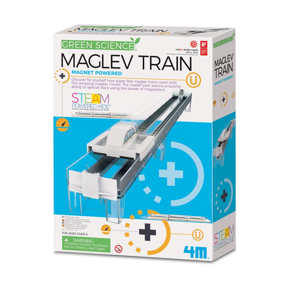 Buy 4M Maglev Train Model Kit Online | Yallatoys Qatar