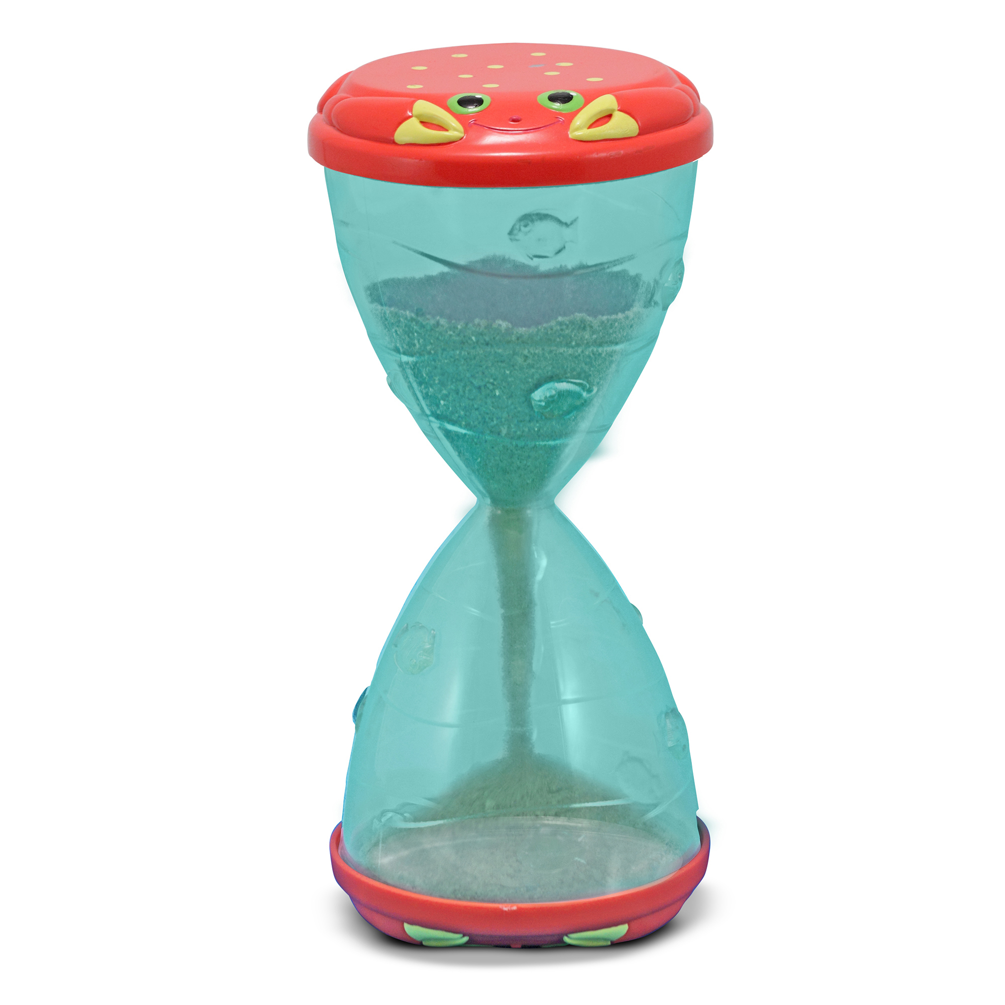 Melissa & Doug Clicker Crab Hourglass Sifter Funnel