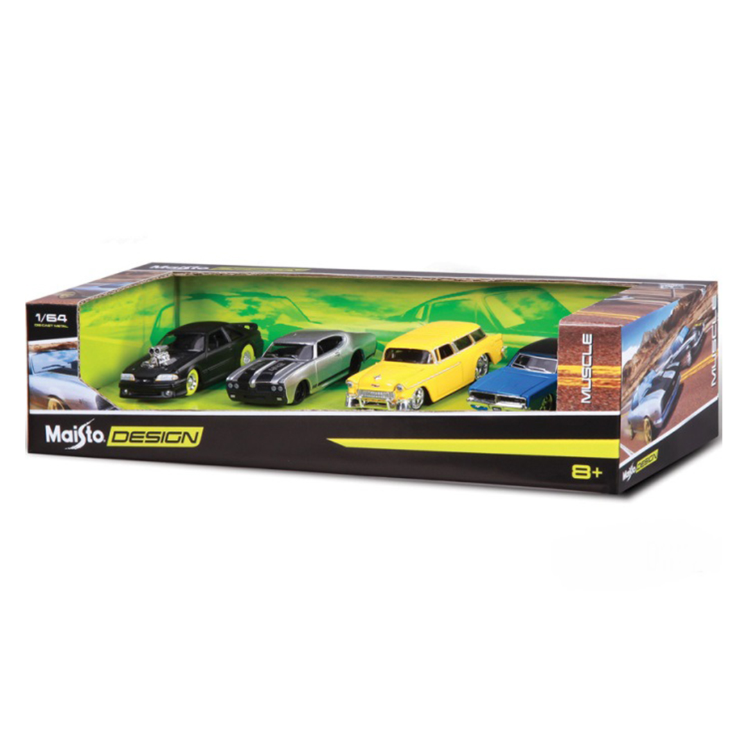 Buy Maisto Classic Designed Themed Cars 4 Pieces Pack (Sold Separately ...
