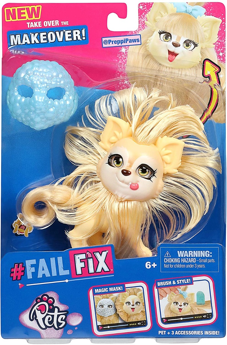 Buy Failfix Preppipaws Total Makeover Pet Pack Online | Yallatoys Qatar