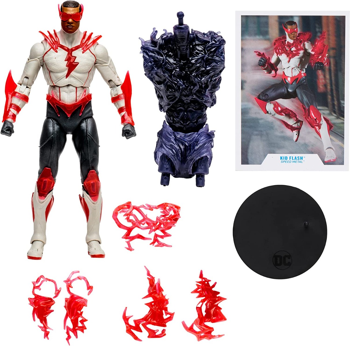 Buy DC Multiverse Build A 7inch Speed Metal Kid Flash Action Figure ...