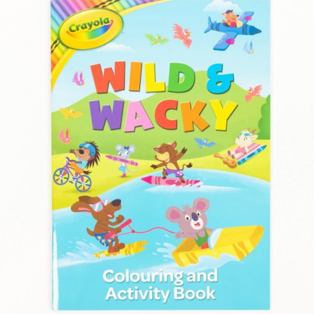 Alligator Crayola Wild & Wacky Coloring & Activity