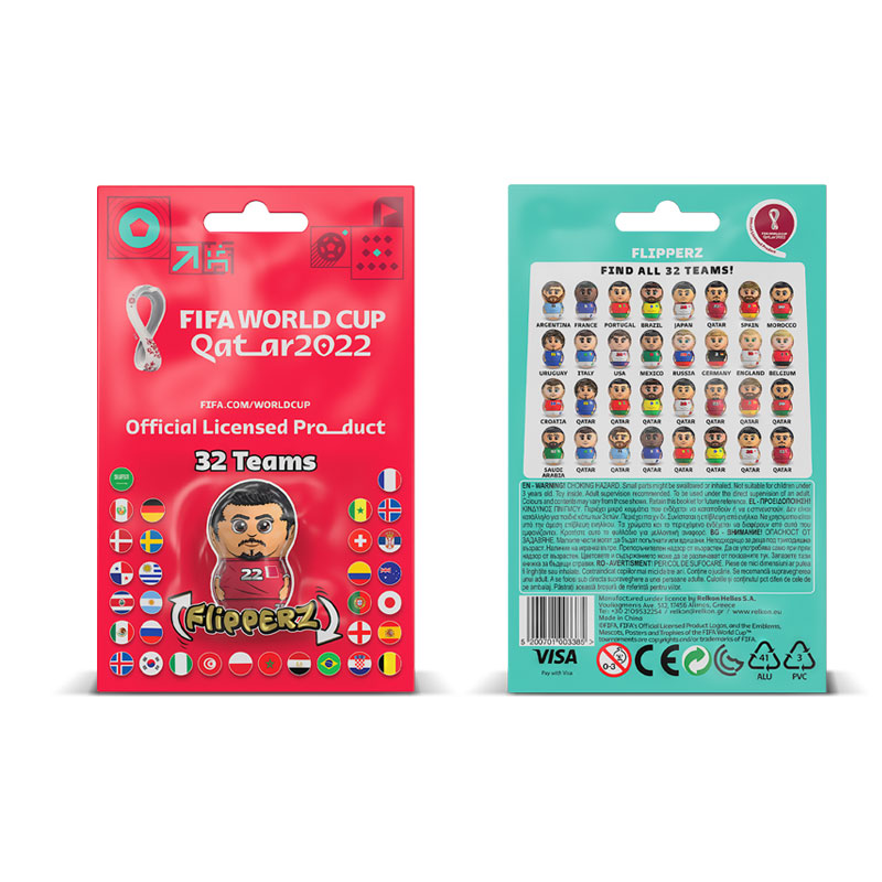 Buy Fifa World Cup Qatar 2022 Flipperz (Sold Separately Subject to ...