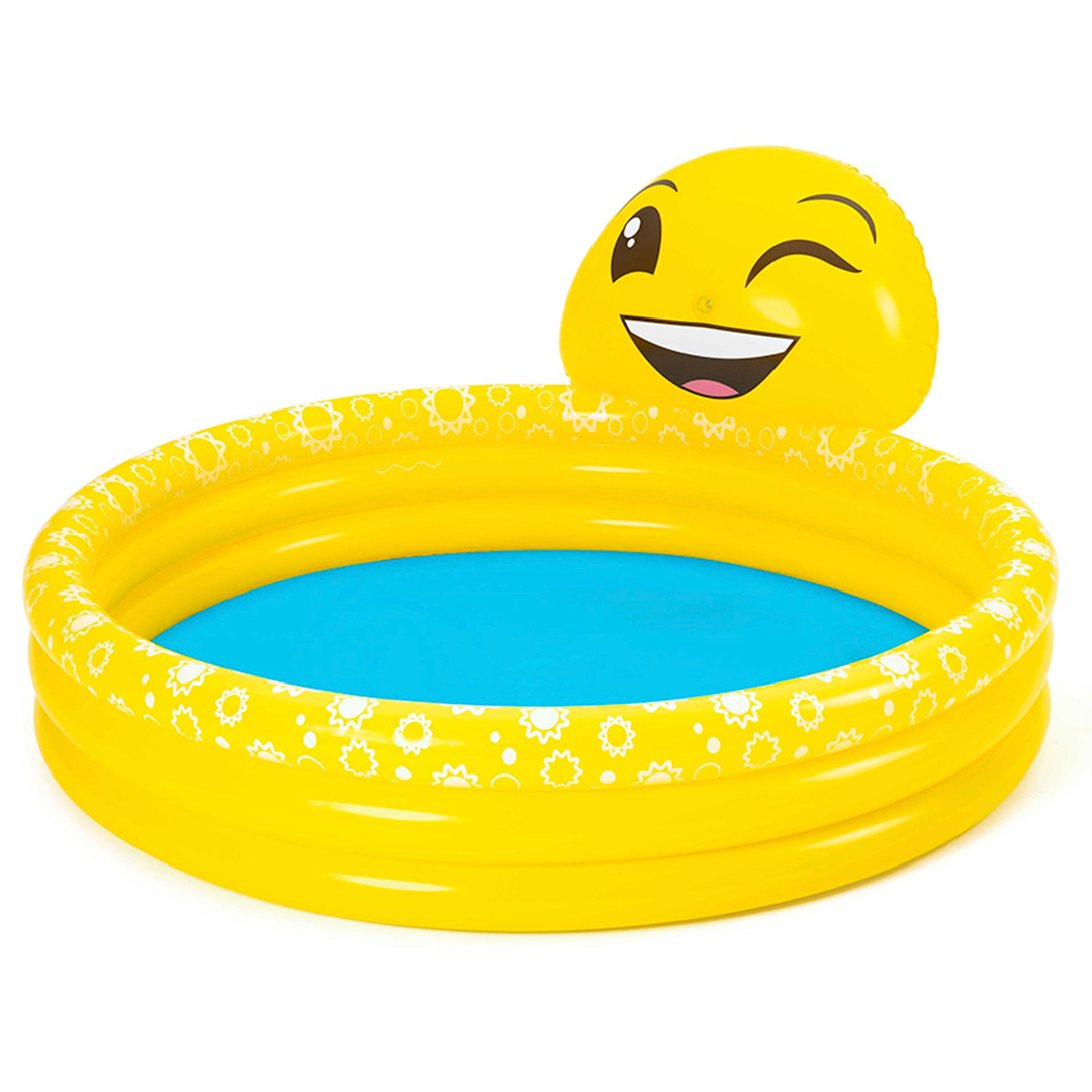 Buy Bestway Emoji Kiddie Inflatable Pool Online | Yallatoys Qatar