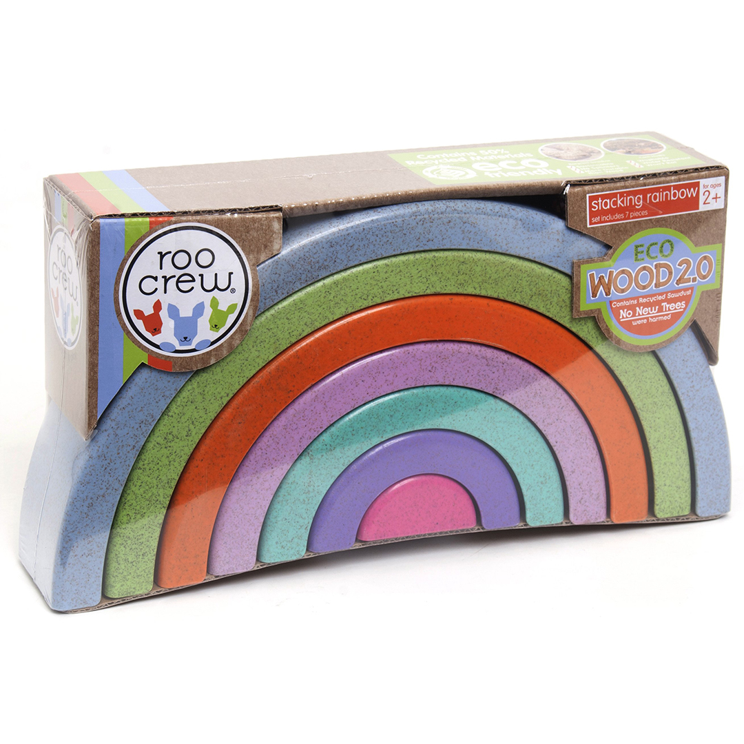 Buy Roo Crew Stackable Rainbow Set Online | Yallatoys Qatar