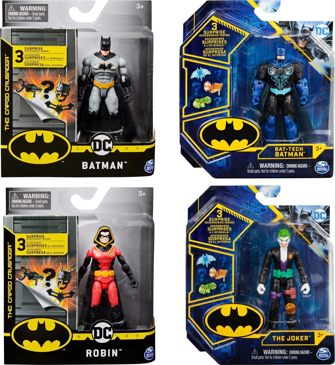 Dc Batman Action Figure (Sold Separately Subject to Availability)