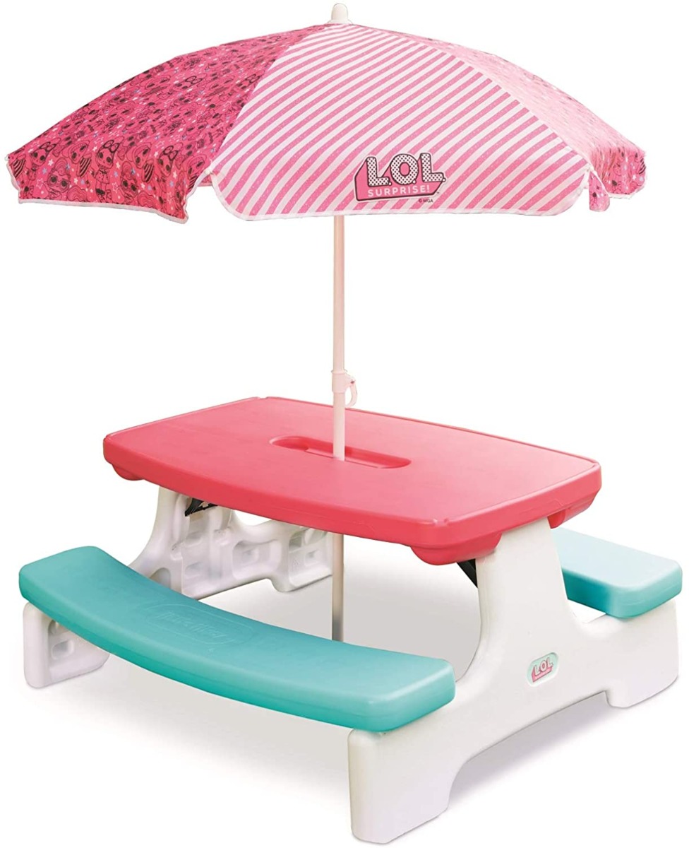Buy Little Tikes LOL Surprise Birthday Party Table with Umbrella Online ...