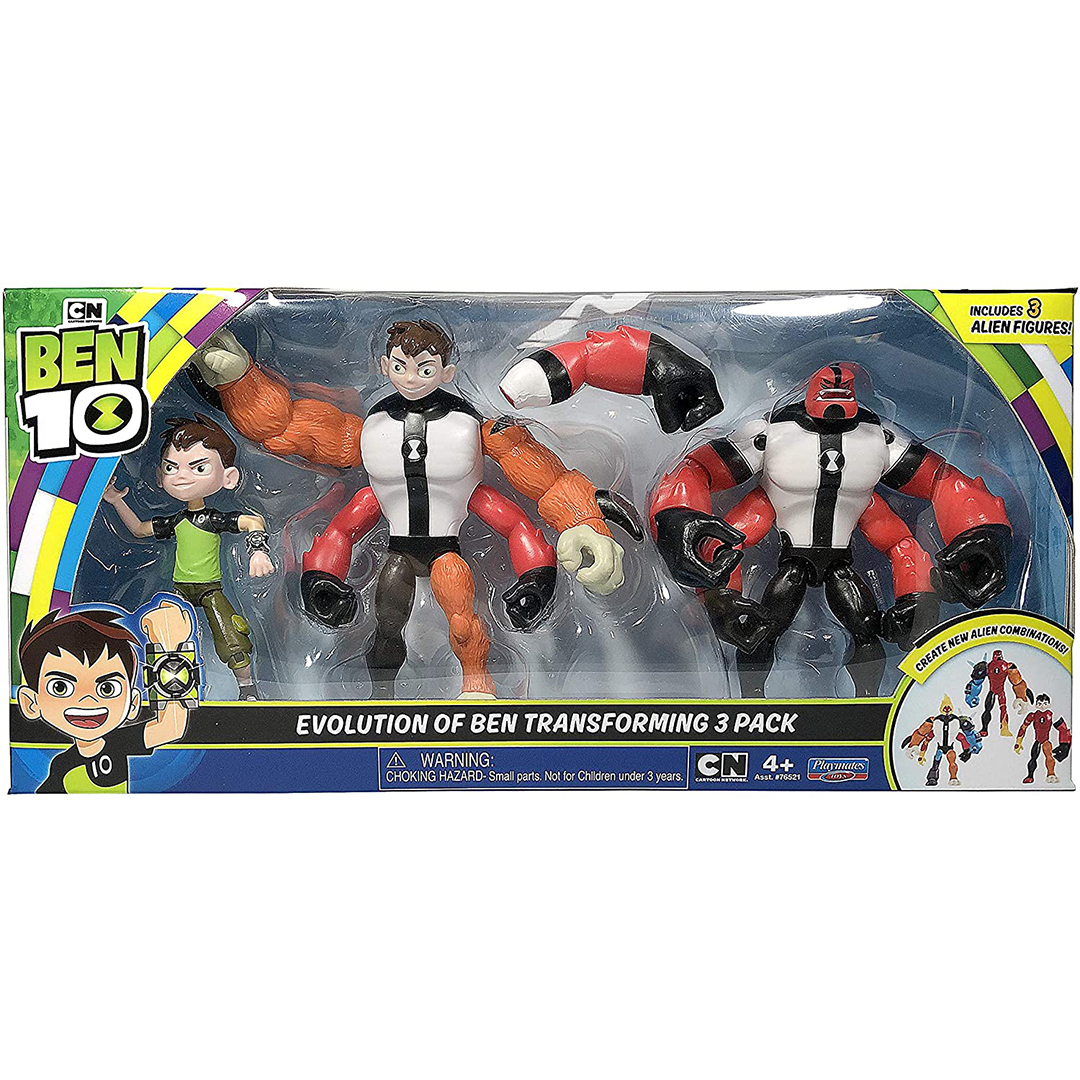 Buy Ben10 Evolution Of Ben Transforming Pack Online | Yallatoys Qatar
