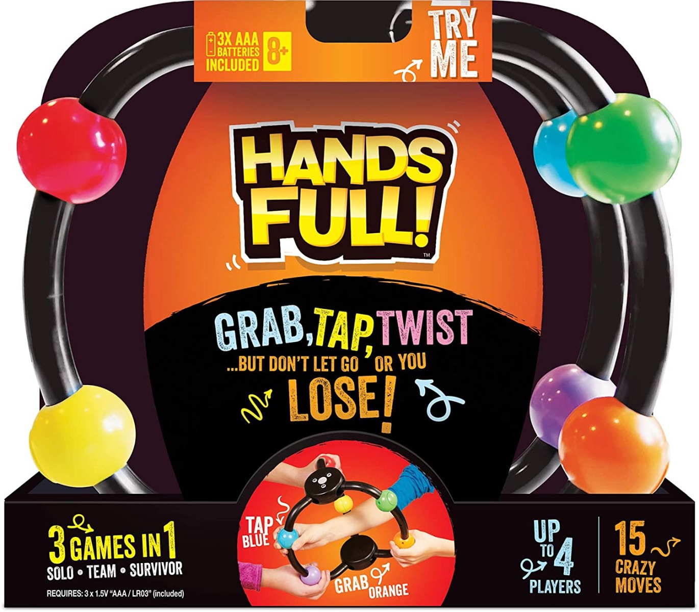Buy Spin Master Grab Tap Twisted Challenges And Tangled Fun Online ...
