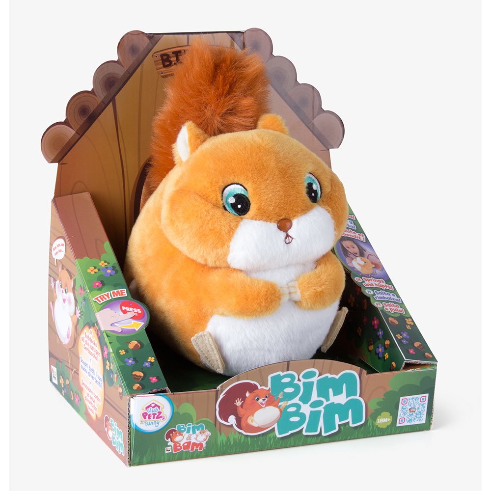 Buy IMC Toys Club Petz Bim Bim the Squirrel Toy Online | Yallatoys Qatar