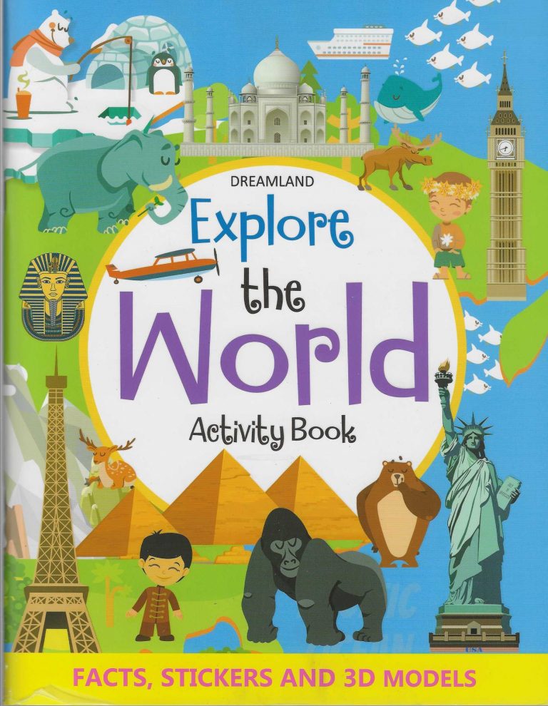 Buy Explore The World Activity Book Online | Yallatoys Qatar