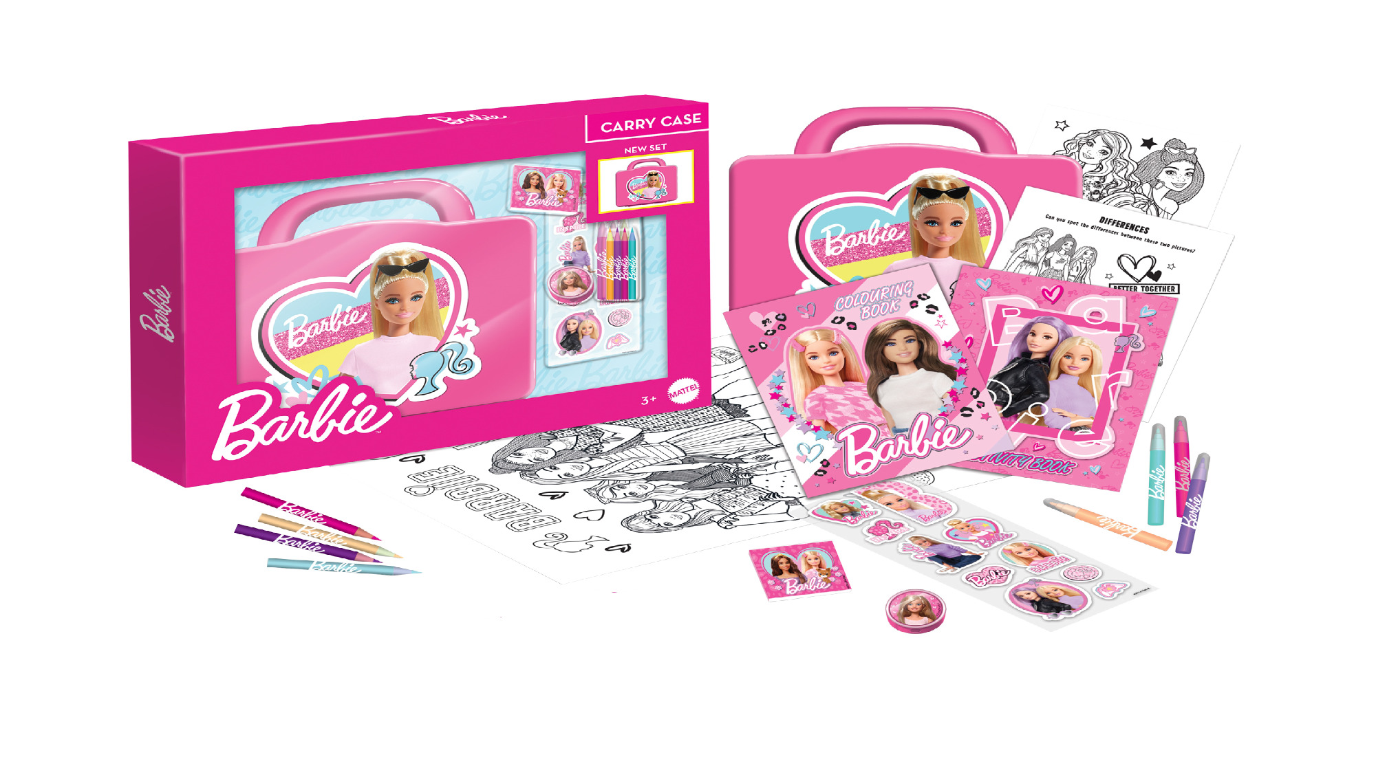Buy Barbie Carry Case Activity Online | Yallatoys Qatar