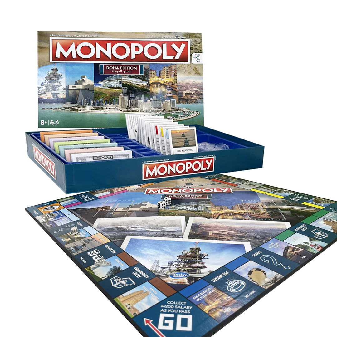 Buy Monopoly Doha Edition Game Online | Yallatoys Qatar