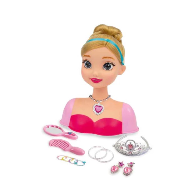 Buy Disney Princess Styling Head Cinderella with Accessories Online ...