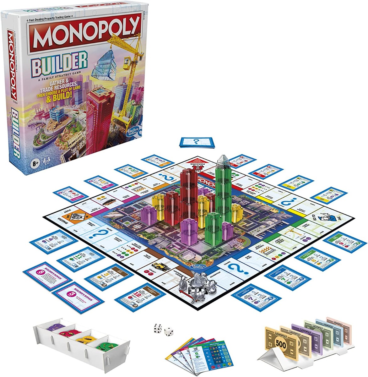 Buy Monopoly Builder Board Game Online | Yallatoys Qatar