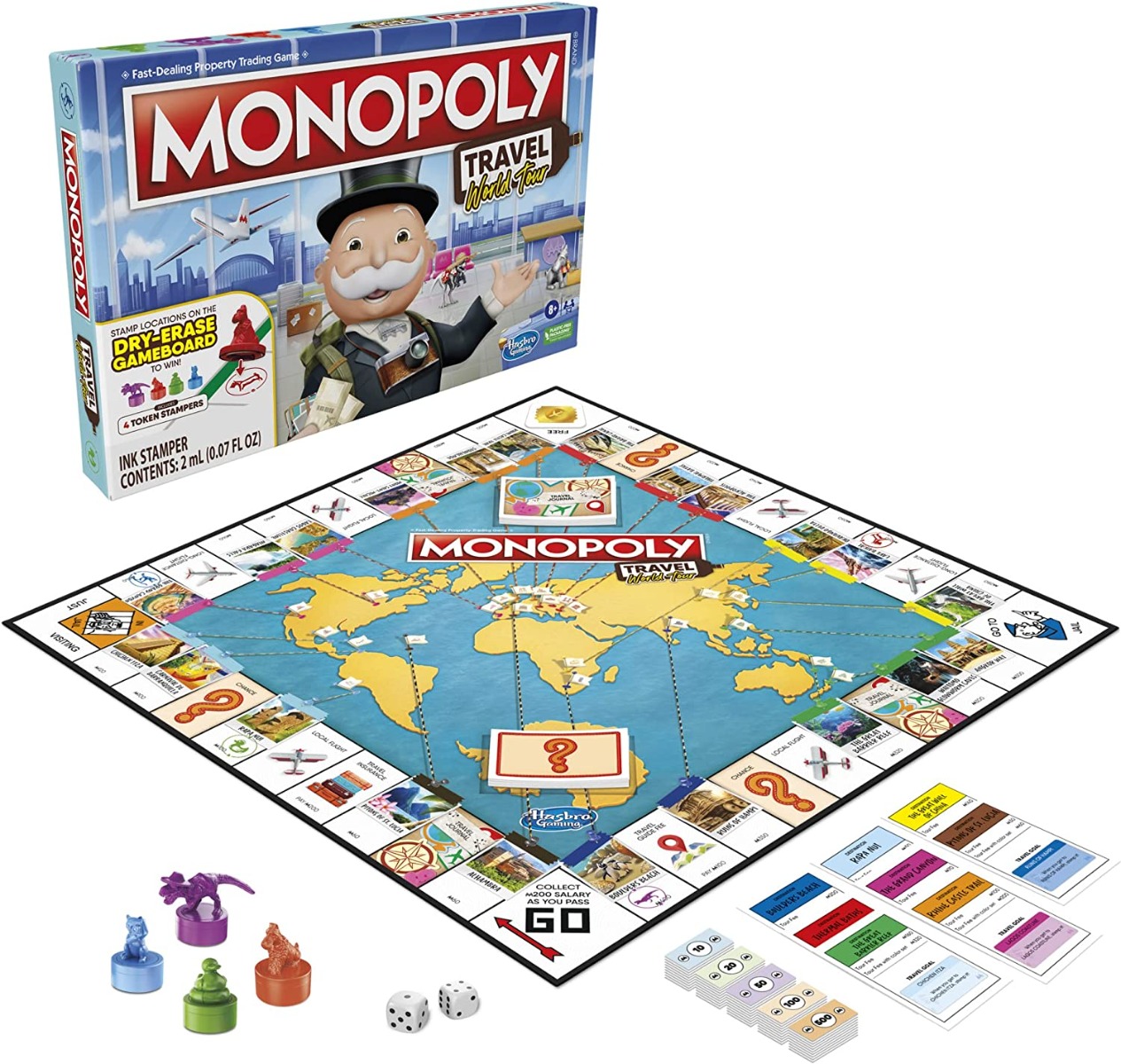 Buy Monopoly World Tour Board Game Online | Yallatoys Qatar
