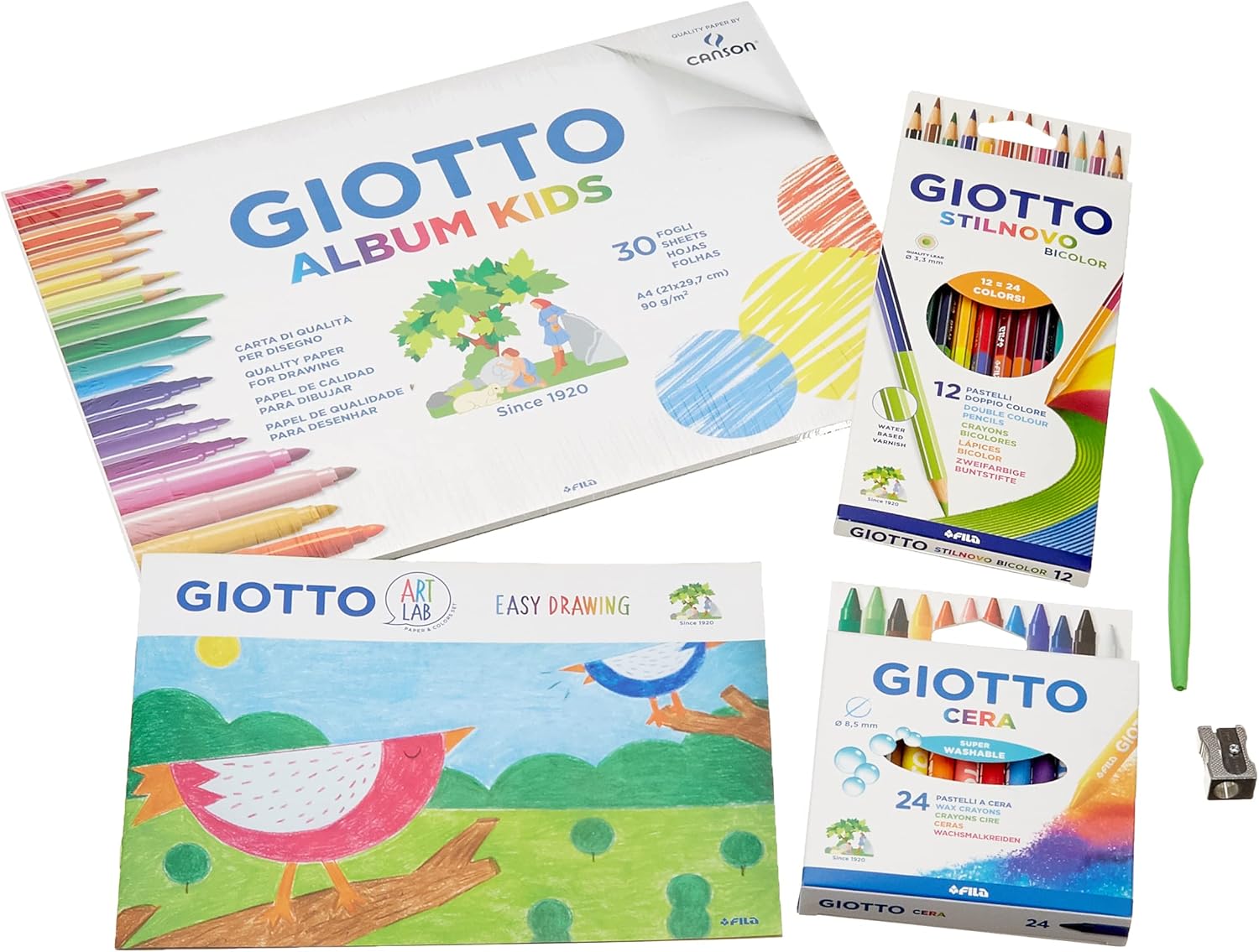 Buy Giotto Art Lab Easy Drawing Online | Yallatoys Qatar
