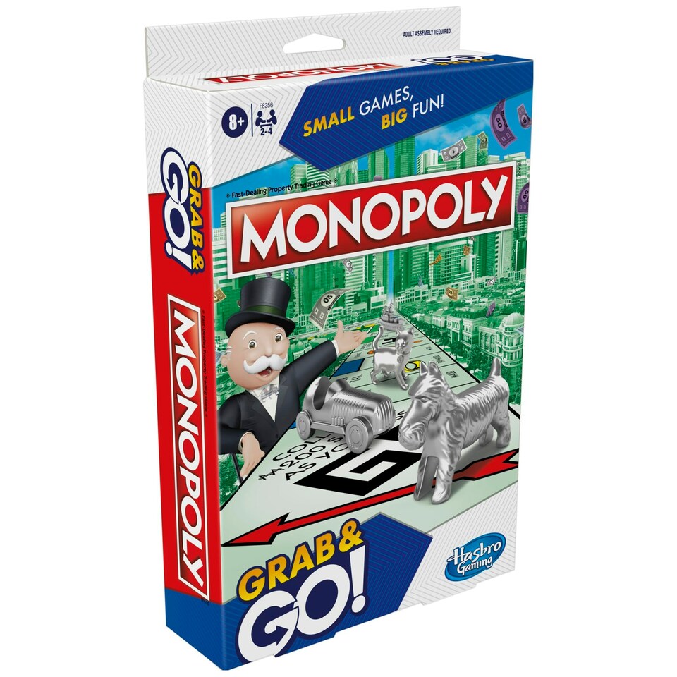 Buy Monopoly grab and go game Online | Yallatoys Qatar