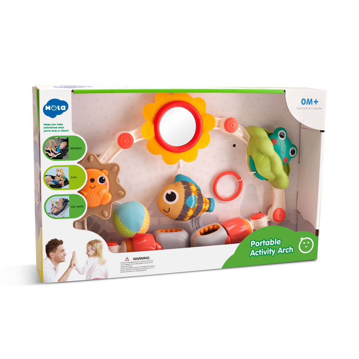 Buy Hola Portable Activity Arch Online | Yallatoys Qatar