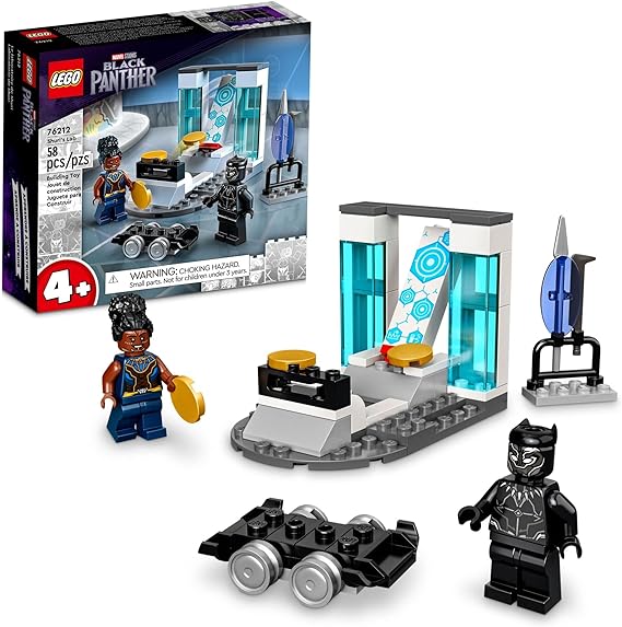 Buy Lego Marvel Shuris Lab 76212 with 58pcs Online | Yallatoys Qatar