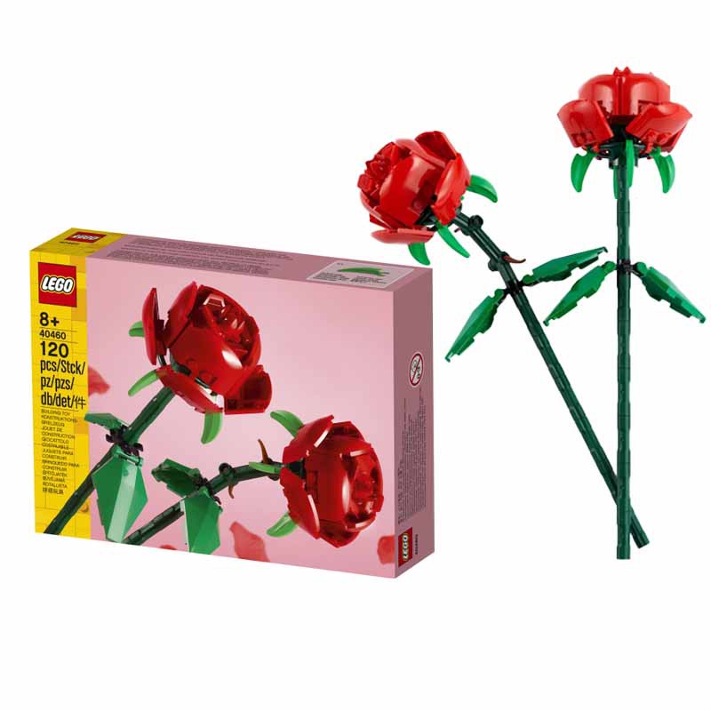 Buy Lego Icons Roses Building Kit 40460 with 120pcs Online | Yallatoys ...