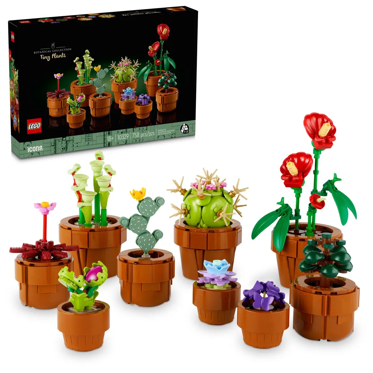 Buy Lego Tiny Plants 10329 With 758pcs Online | Yallatoys Qatar
