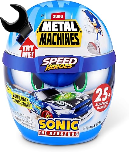 Buy Metal Machines Speed Heroes Sonic Series 1 Online | Yallatoys Qatar