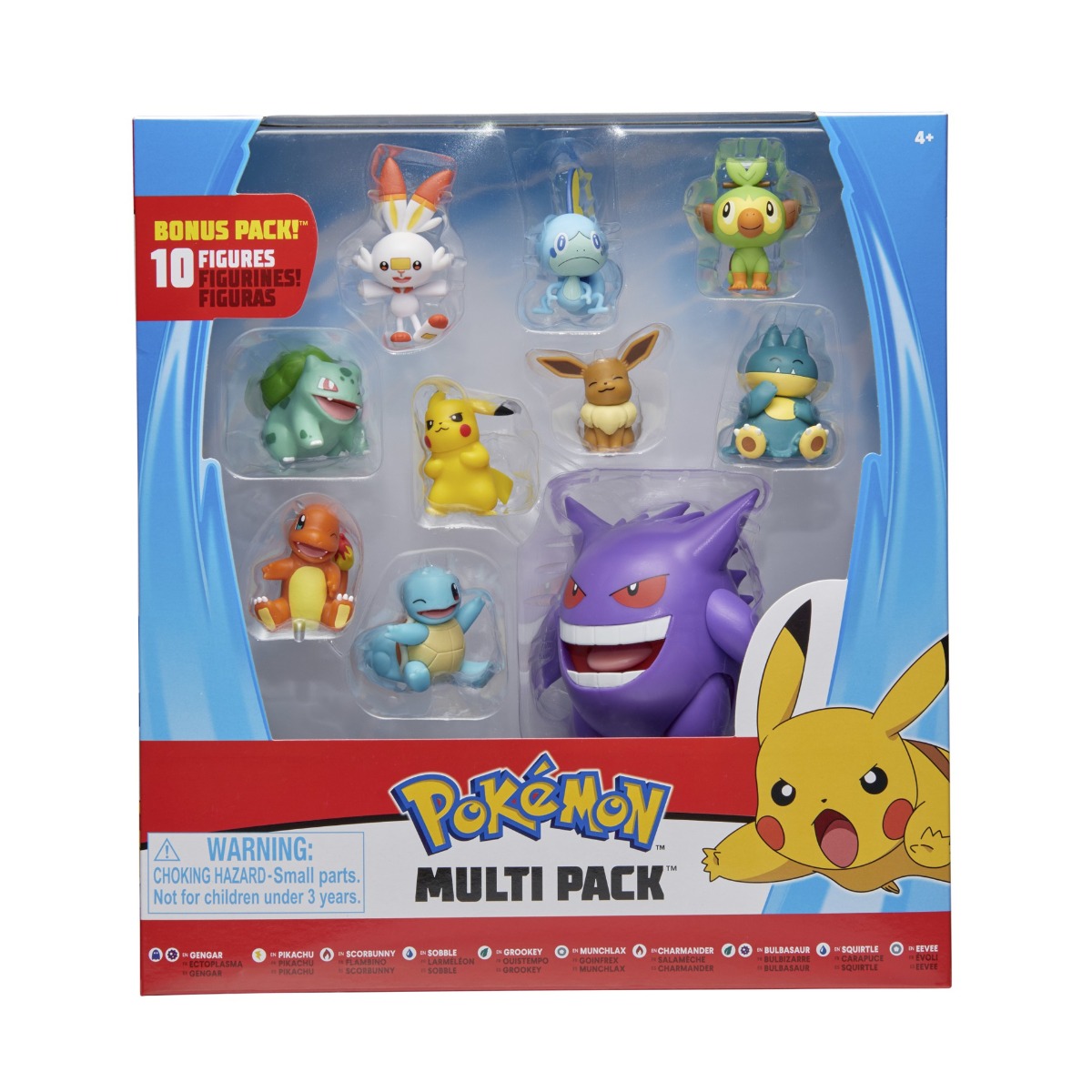 Buy Pokemon Battle Figure 10 Pack Deluxe Online | Yallatoys Qatar