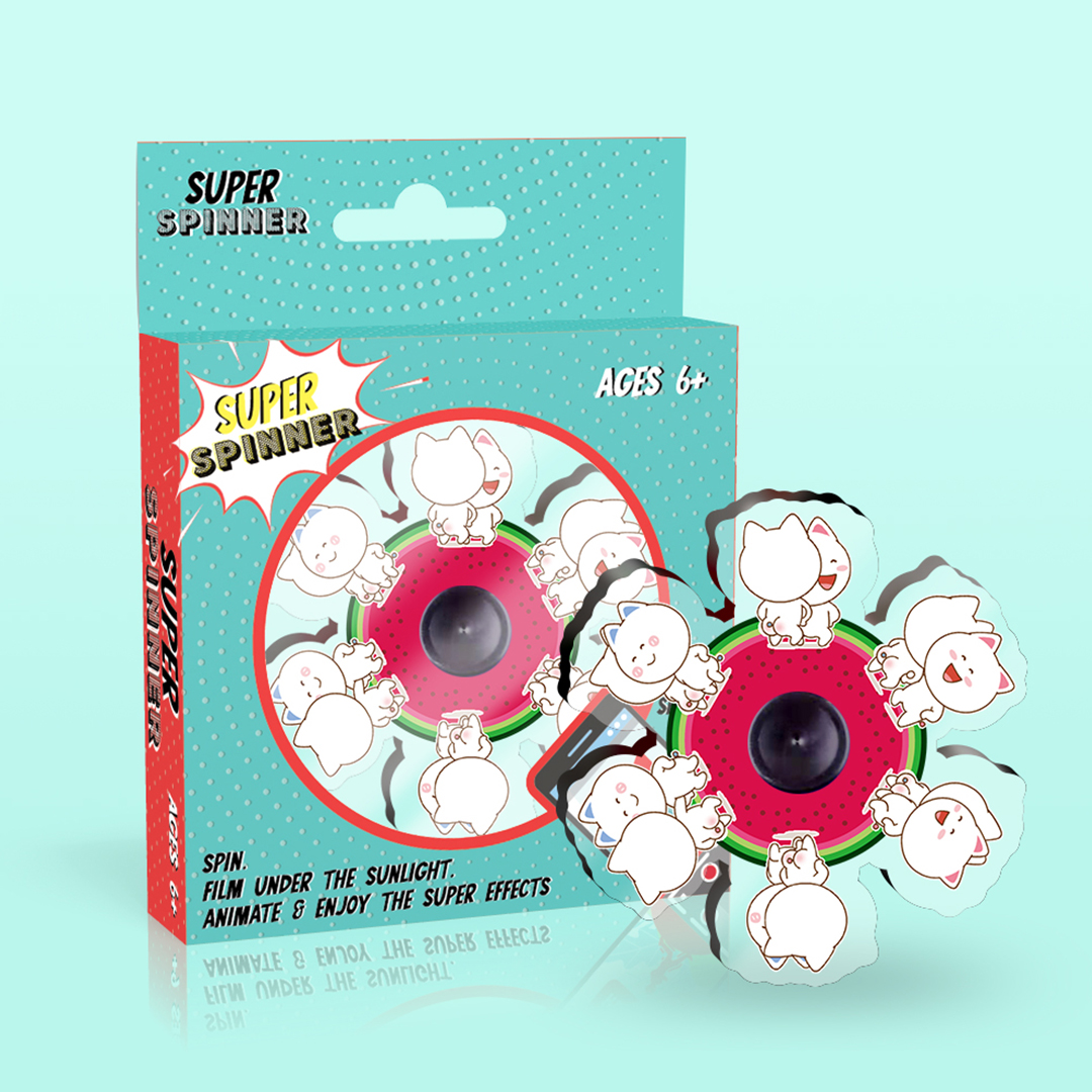 Buy Super Spinner White Cat Pair Dancing Pro Series 1 Online ...