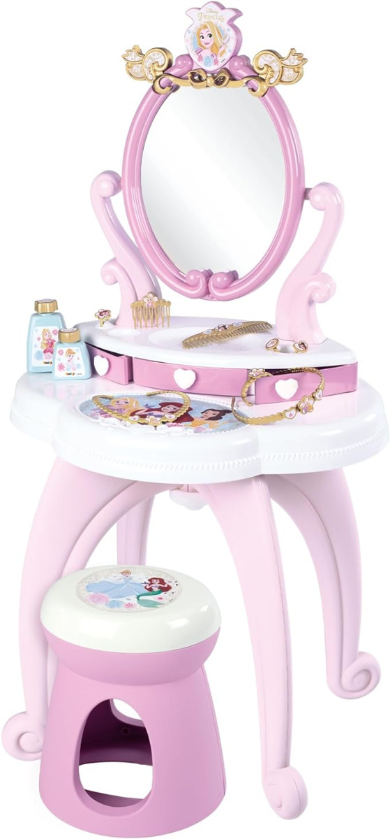 Buy Smoby Disney Princess 2 in 1 Dressing Table Online | Yallatoys Qatar