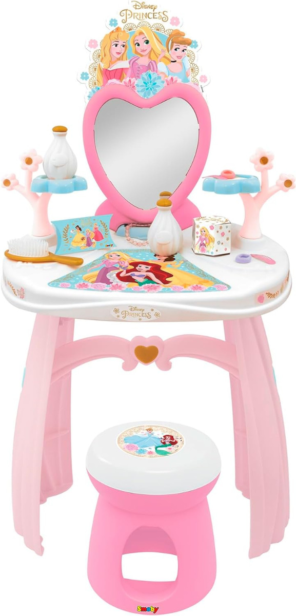 Buy Smoby Disney Princess Dressing Table Online | Yallatoys Qatar