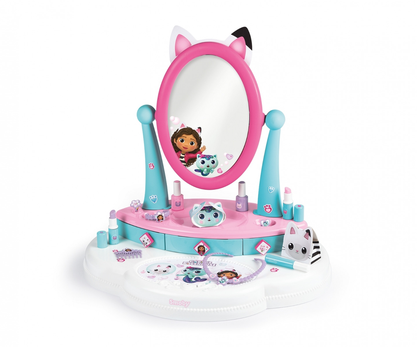 Buy Smoby Gabbys Dollhouse Tabletop Dressing Table Online | Yallatoys Qatar