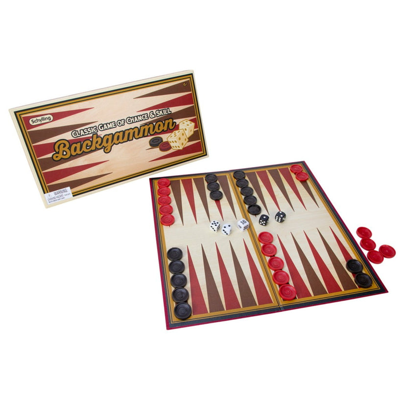 Buy Schylling Backgammon Board Game Online | Yallatoys Qatar