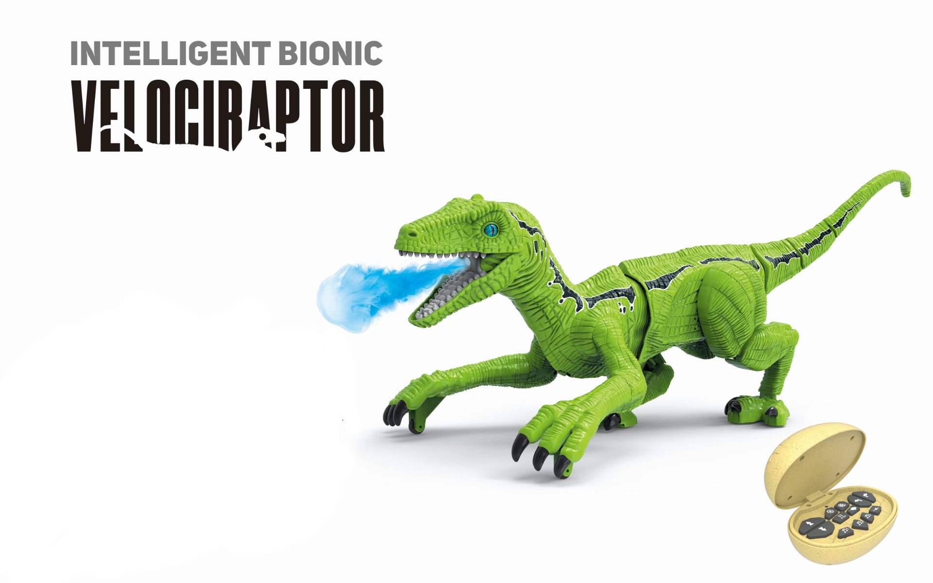 Buy Remote Control Intelligent Bionic Velociraptor Online | Yallatoys Qatar