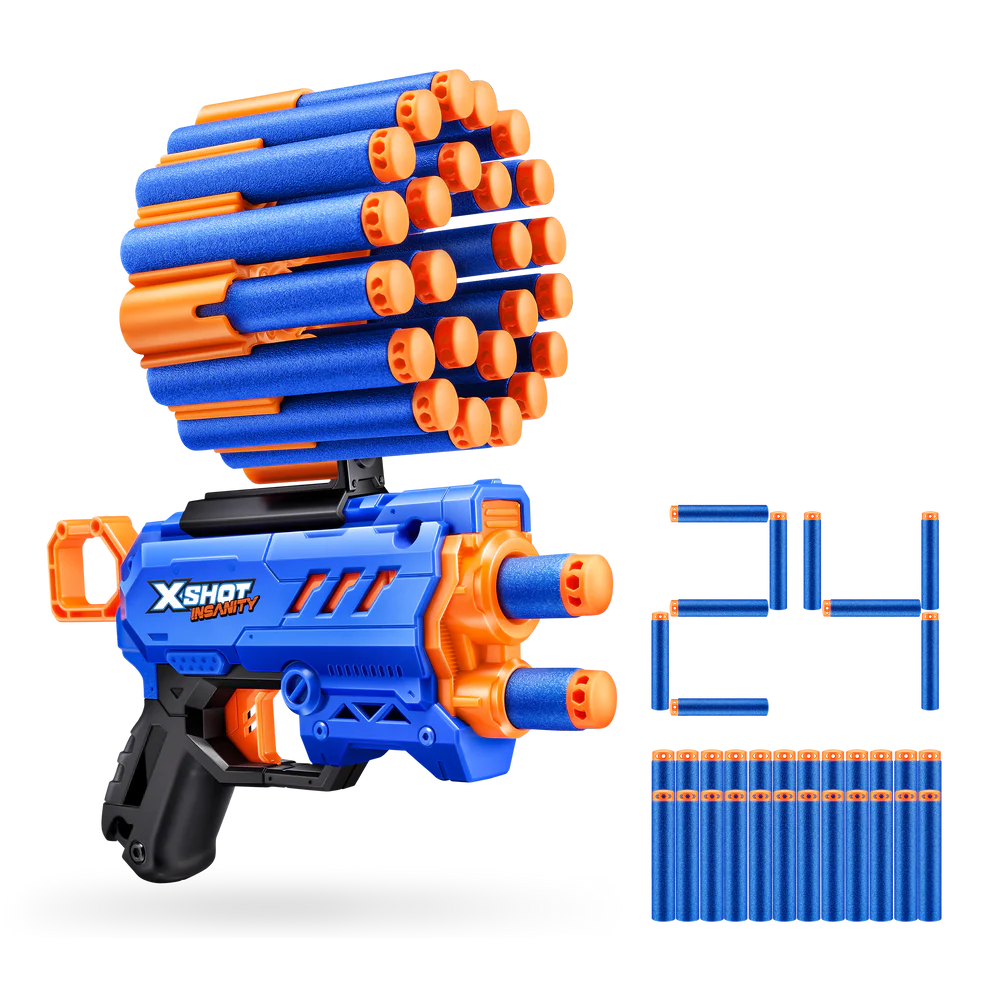 Buy X Shot Insanity Micro (24 Darts) Online | Yallatoys Qatar